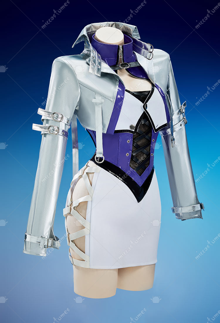 KOF Shermie Dress and Jacket Cosplay Costume - Game Cosplay | Top ...