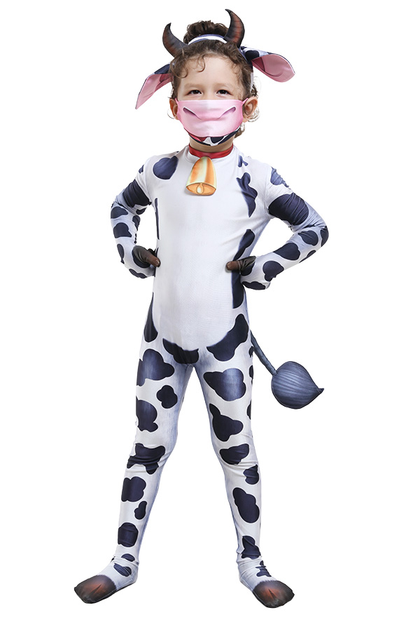 Homemade Cow Costume