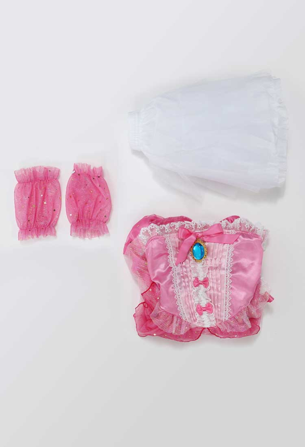 Halloween Peach Costume for Girls Child - Kids Kawaii Pink Peach Dress ...