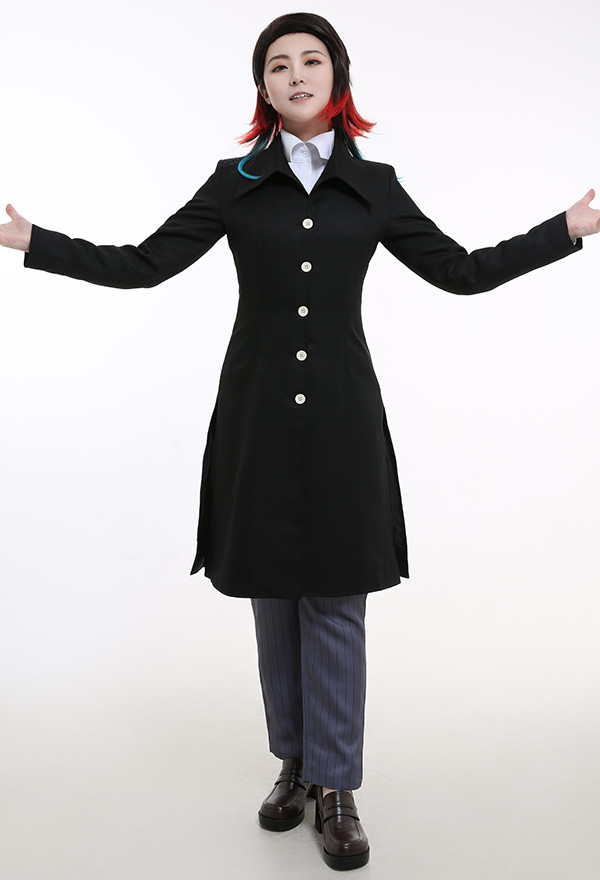 Mujer Traje - KNY Demon Fighter Enmu Dream Demon Rango Inferior Cosplay ...