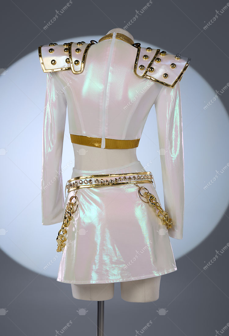 Kpop Slayers Rapper White Stage Outfit - Cosplay Costume | Top Quality ...