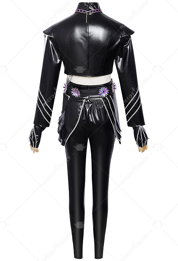 Kpop Slayers Leader Vocal Black Battle Outfit - Cosplay Costume | Top ...