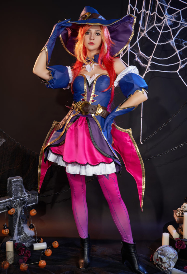 Miss Fortune Bewitching Skin Costume - LOL Cosplay | Top Quality ...