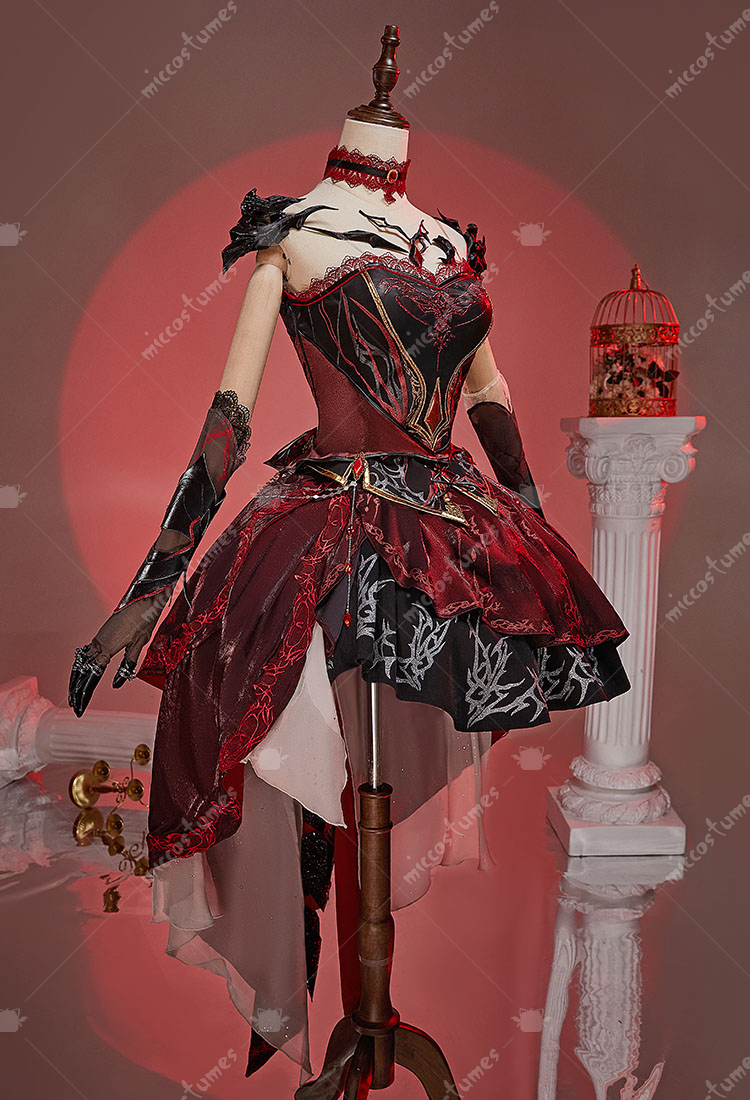 Scarlet Passion Abysm Sovereign Costume Full Set - Game MC Combat ...