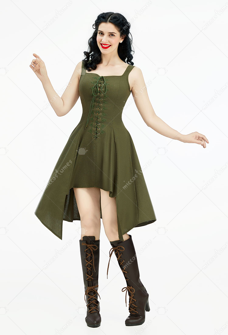 The Lord of the Rings Renaissance Vest Dress - Medieval Dress | Top ...