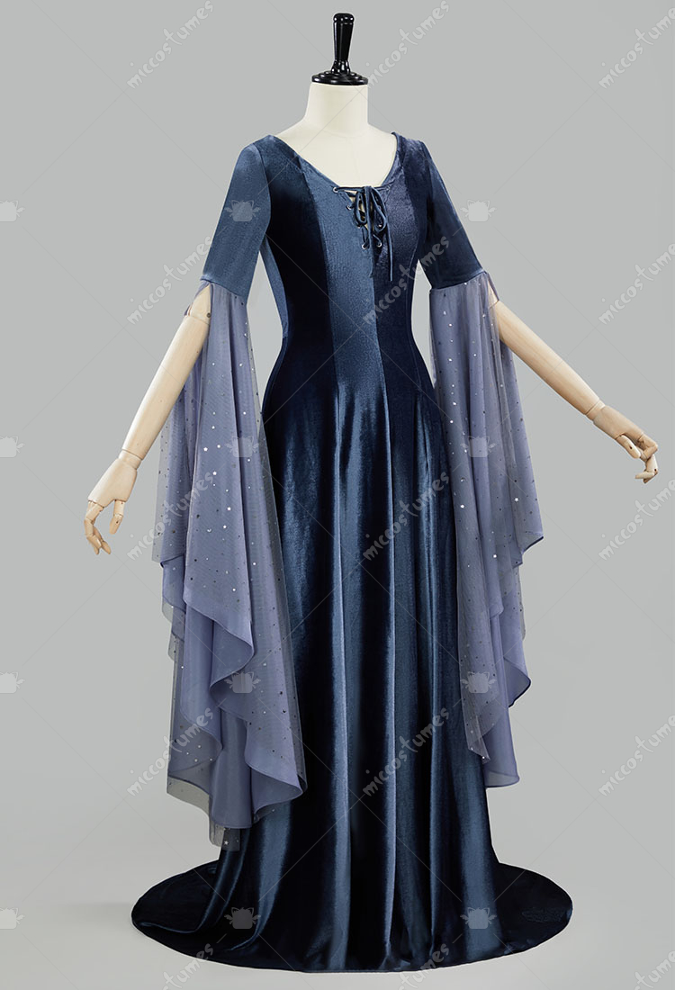 Medieval Renaissance Fairy Style Costume - Medieval Dress for Women ...