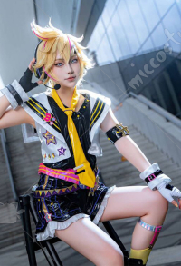 Women Rin Costume- Dress and Coat with Belt and Hair Clip Muse Dash ...