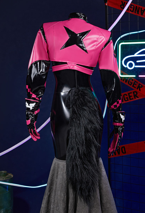 Mujer Rin Traje - Top y mallas con guantes Muse Dash Cosplay | Trajes ...