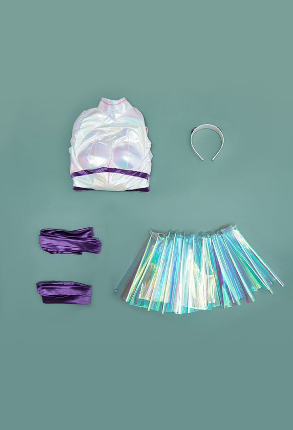 How To Draw Holographic Clothes