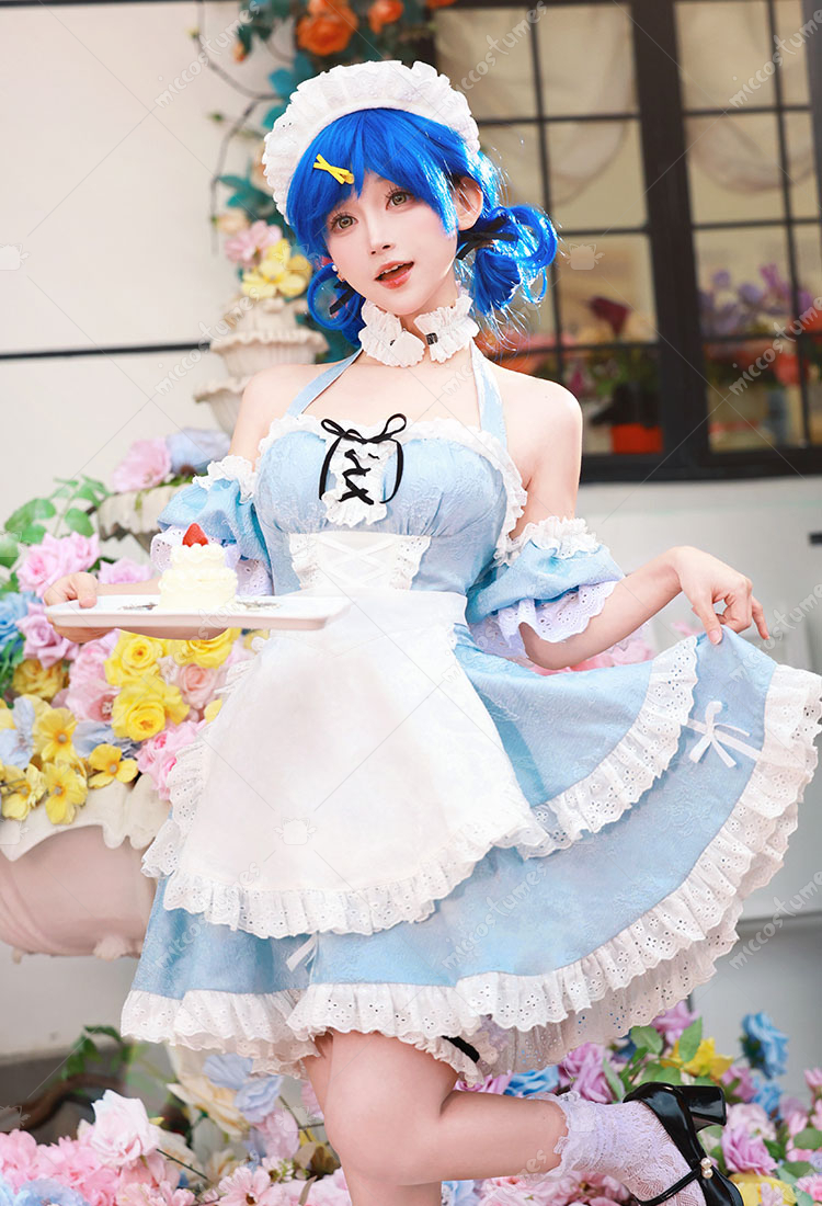 Hanon Hosho Maid Costume- Mermaid Melody Pichi Pichi Pitch Cosplay ...