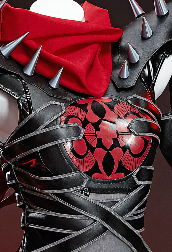 Sue Storm MALICE Skin Costume- Black Red Bodysuit Full Set Rival Girl ...