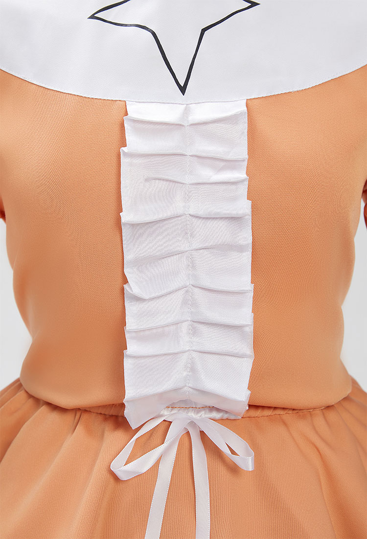 Ononoki Yotsugi Costume- Puffy Sleeve Blouse and Skirt with Doll Head ...