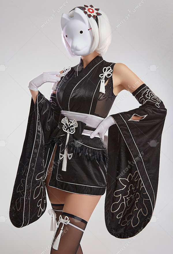 2B Costume - NieR Automata Cosplay | Top Quality Kimono Set for Sale