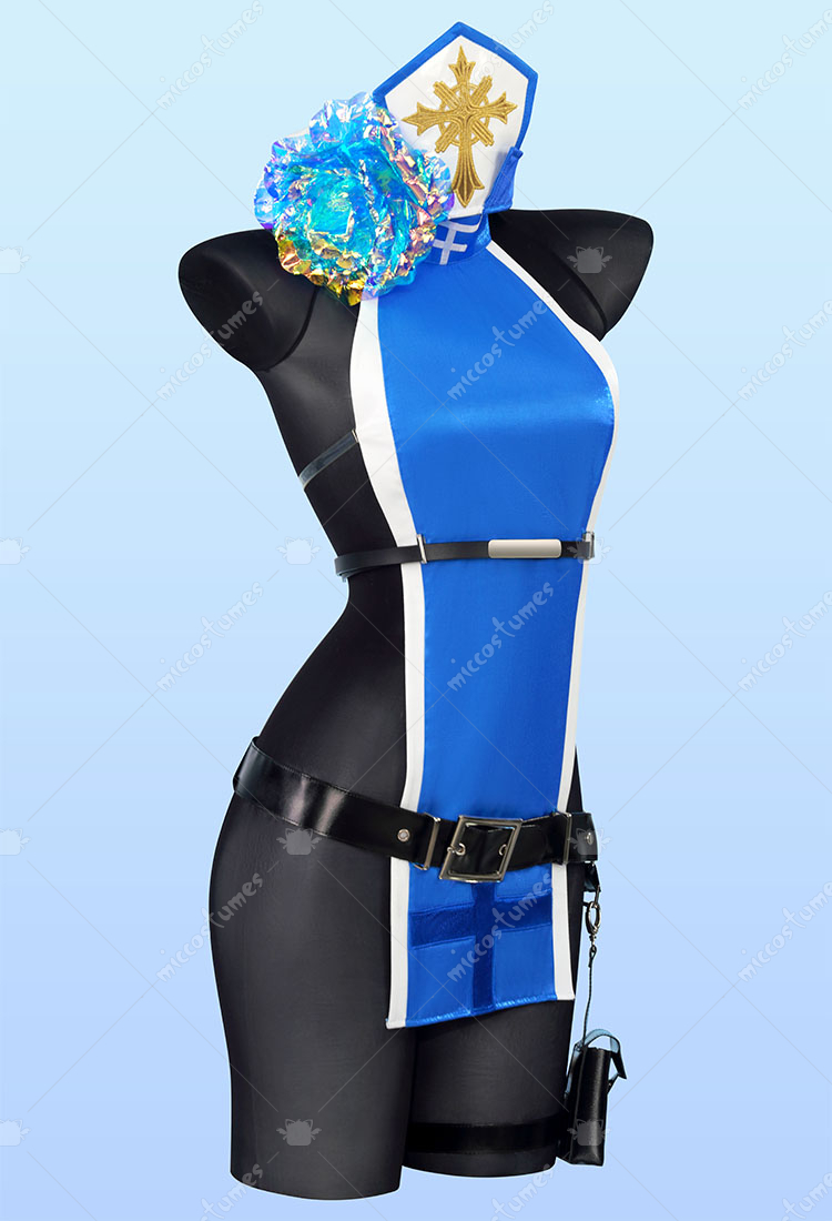 Maiden Ice Rose Costume - Sexy Jumpsuit Set Game Cosplay | Top Quality ...