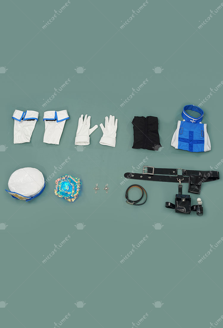 Maiden Ice Rose Costume - Sexy Jumpsuit Set Game Cosplay | Top Quality ...