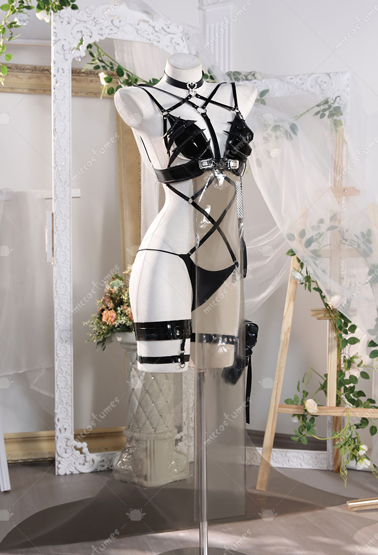 Goddess of Victory: Nikke Mihara Bonding Chain Costume - Sexy Cosplay ...