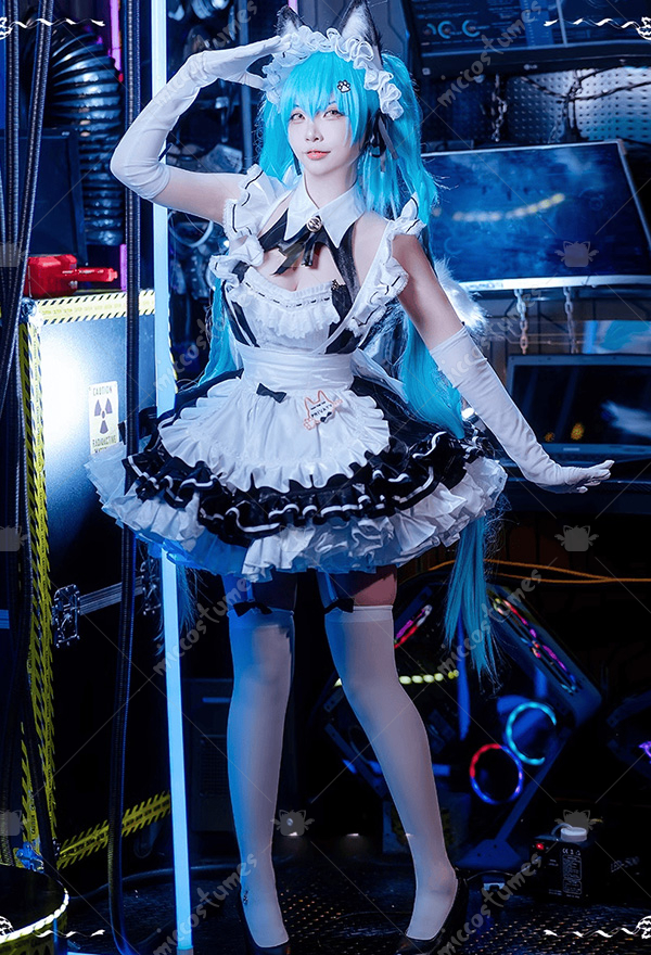 Goddess of victory NIKKE Privaty Cosplay Costume - Maid Dress with ...