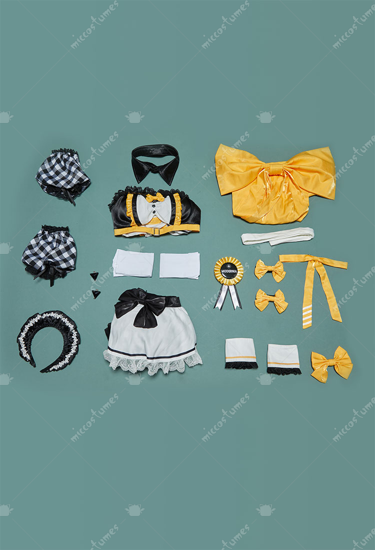 Goddess of Victory: Nikke Modernia Cosplay Costume - Maid Outfit | Top ...