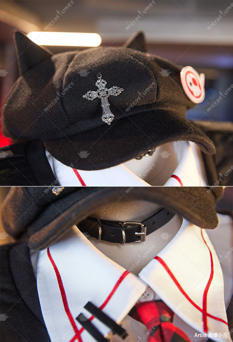 Anime Girl Top Skirt with Leg Warmers and Hat - Cosplay Costume | Top ...