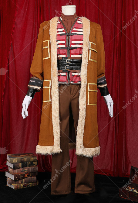 Buggy Costume- Long Coat and Vest with Trousers and Gloves OP Cosplay ...