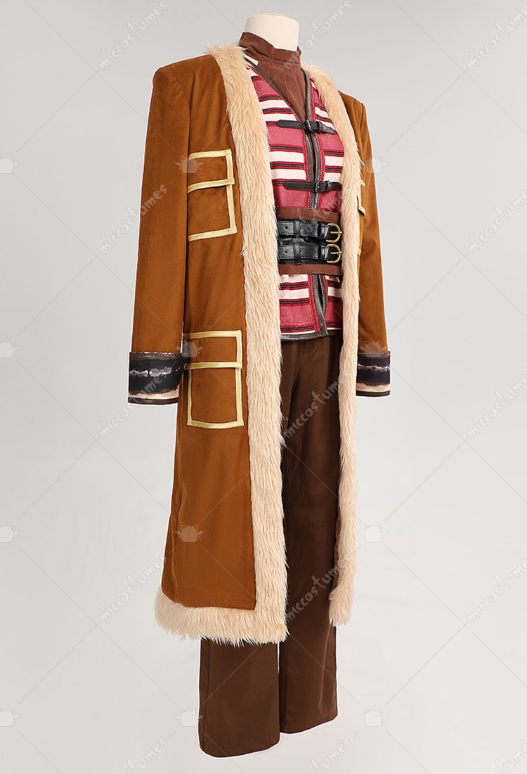 Buggy Costume- Long Coat and Vest with Trousers and Gloves OP Cosplay ...