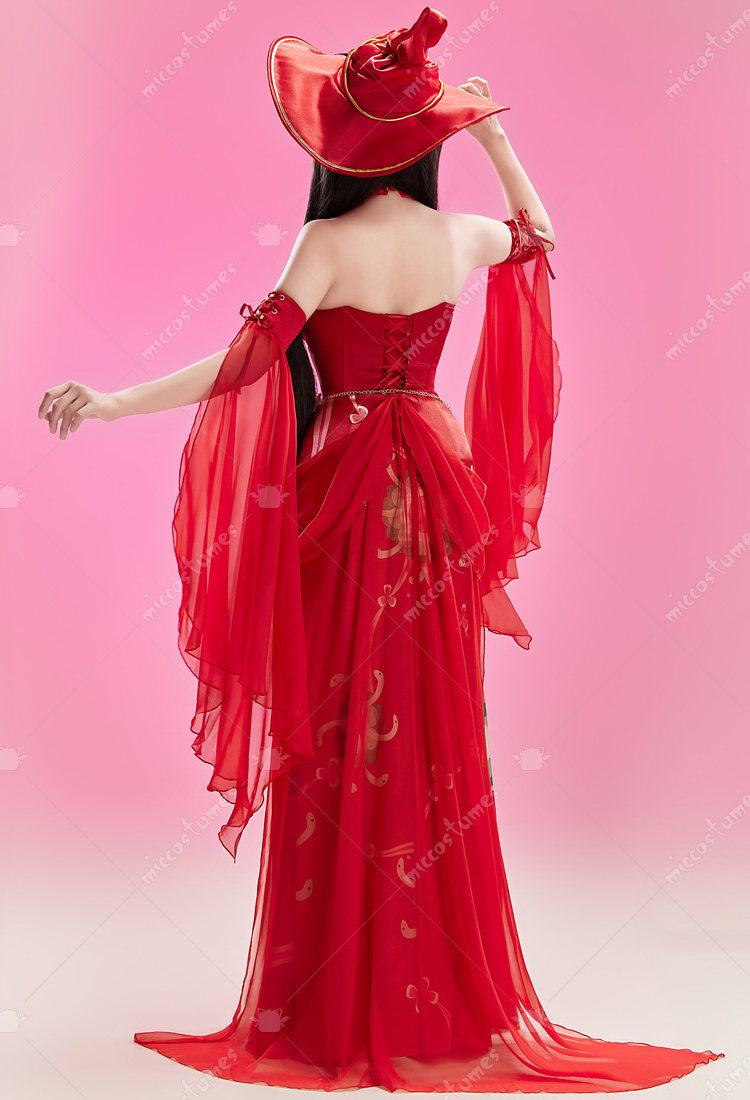Boa Hancock Costume - Halloween sorcière Style Robe avec sous-jupe et ...