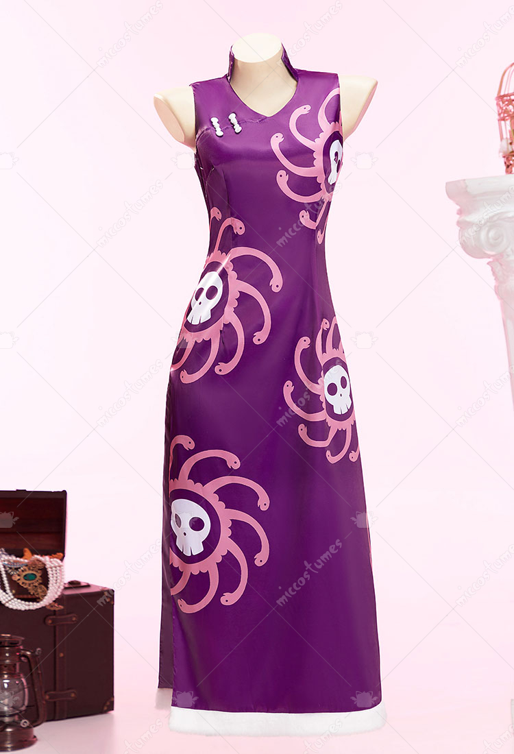 Upgraded Ver OP Boa Hancock Dress Outfit - Anime Cosplay | Top Quality ...