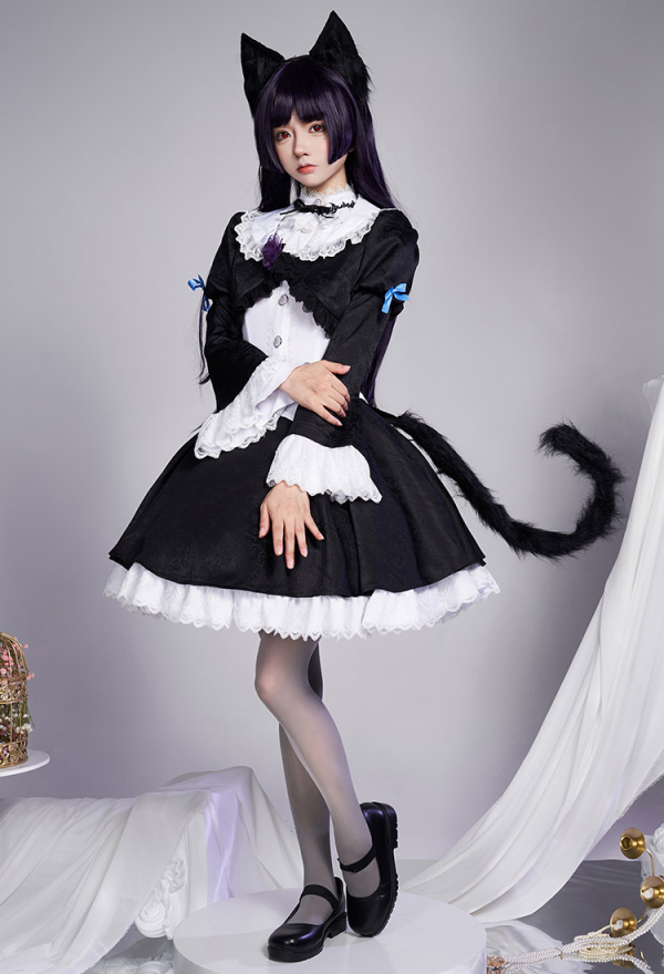 Ní Cosplay Meow House Shop Genshin Impact Cosplay Costumes, Ni Qi