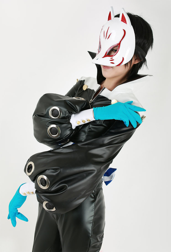 P5 Fox Yusuke Kitagawa Phantom Thief Cosplay Costume