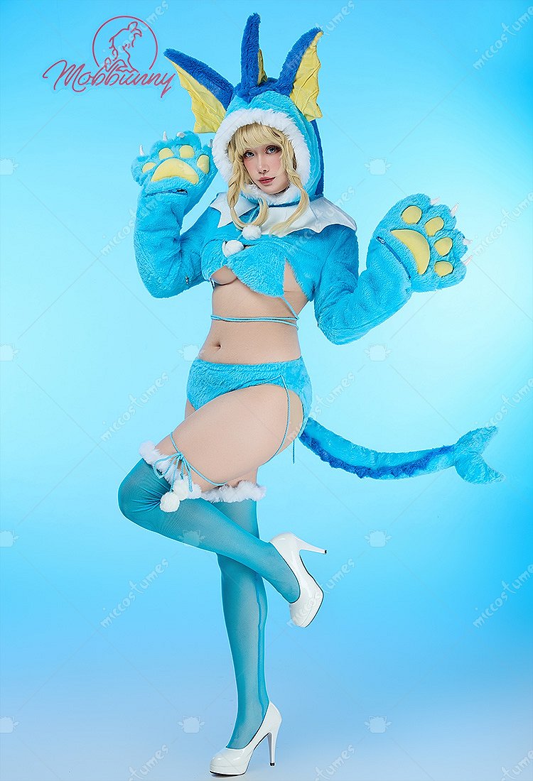 Mujer Traje Pm Derivative Furry Paw Sexy Lingerie Kawaii Plush