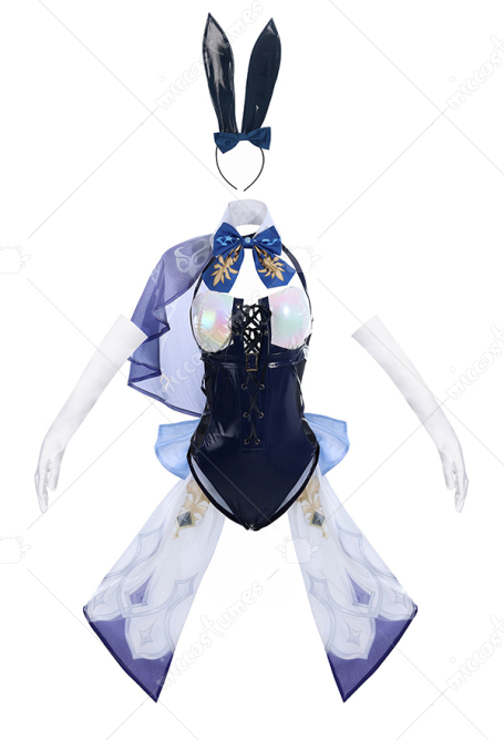Bunny Girl Anime Derivative Bunny Cosplay Costume With Jacket Réunion ...