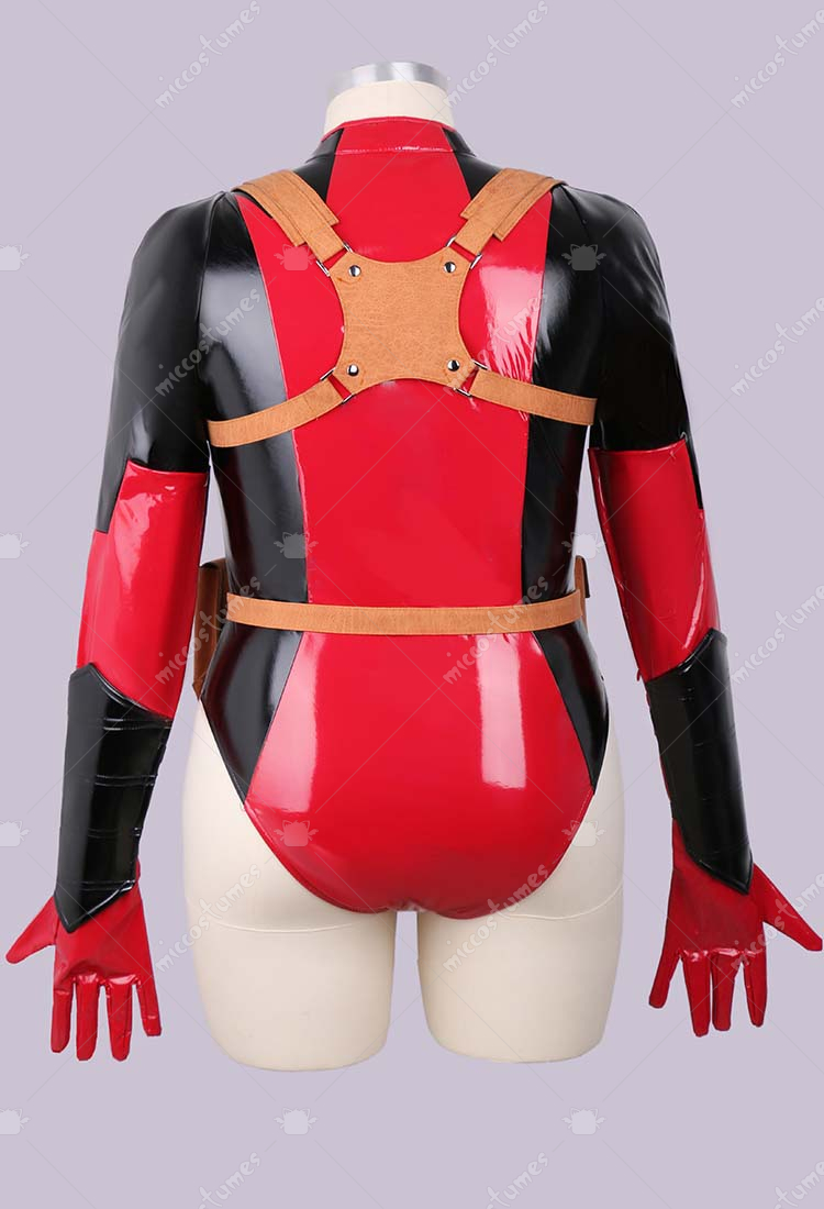 Übergröße Sexy Dessous Set - Superhelden Derivat Body und Gürtel mit Hüfttasche und ...