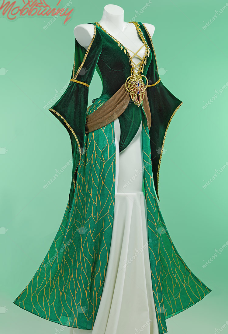 Women Triss Derivative Sexy Lingerie Bodysuit - Green Medieval Style ...