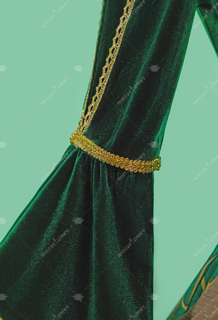 Women Triss Derivative Sexy Lingerie Bodysuit - Green Medieval Style ...