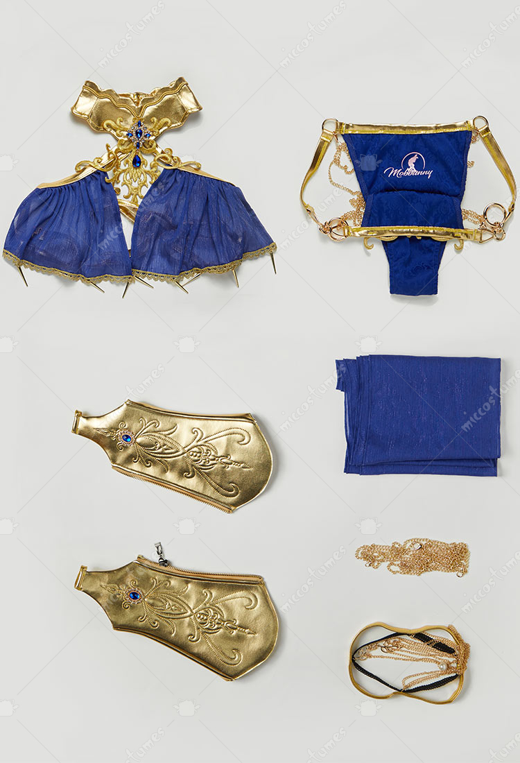 Roman Dancer Style Sexy Lingerie Set - Neck hanging Cutout Top and ...