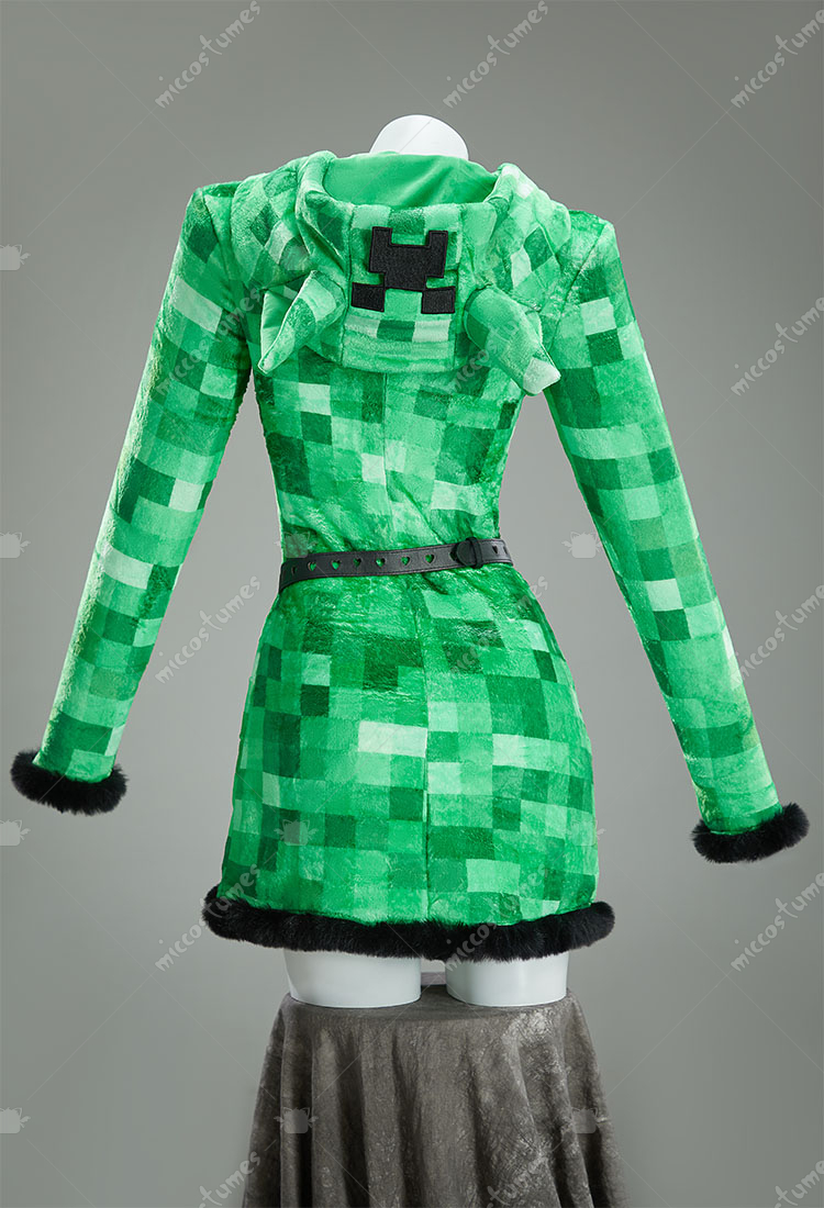 Creeper Derivative Sexy cosplay Plush Homewear Dress - Sexy Pajamas ...