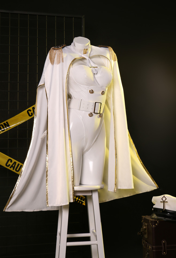 Inquisitor Sexy Lingerie Set - Halloween White Officer Costume Bodysuit ...