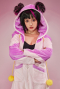 Women Juri Costume- Plush Onesie Pajama Game Fighter Cosplay | Top ...