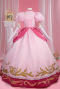 Princess Peach Costume - Dress with Apron and Waist Chain Game Cosplay ...