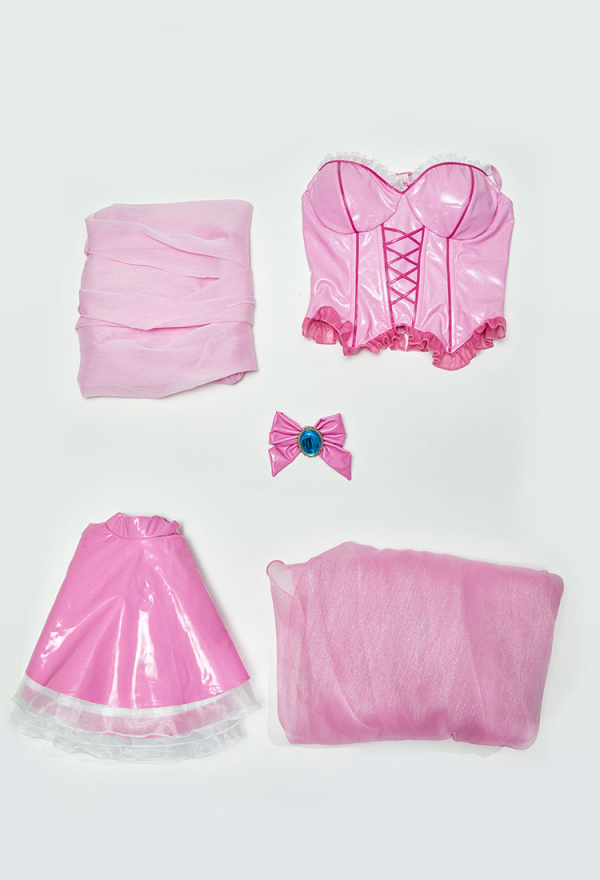 Disfraz de Princesa para Mujer - Derivado de Melocotón Corsé Falda ...