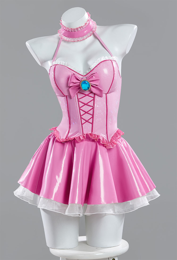 Disfraz de Princesa para Mujer - Derivado de Melocotón Corsé Falda ...