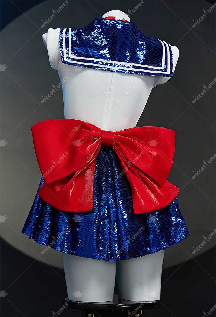 Sailor Moon Usagi Costume - Stage version Dress with Gloves and Hair ...