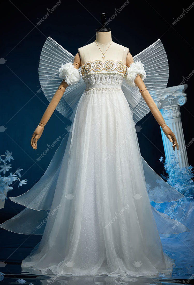 Premium Ver Sailor Moon Usagi Costume Ensemble robe blanche - Anime ...