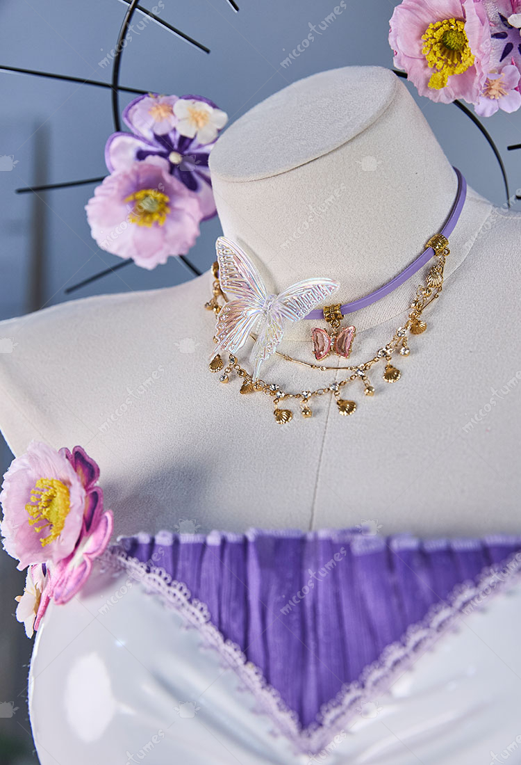 Castorice Costume Bodysuit with Trailing Tail and Hand Sleeves - Women ...