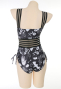 Gothic Dark Style Swimsuits - Cross Strap Bathing Suits | One-piece ...