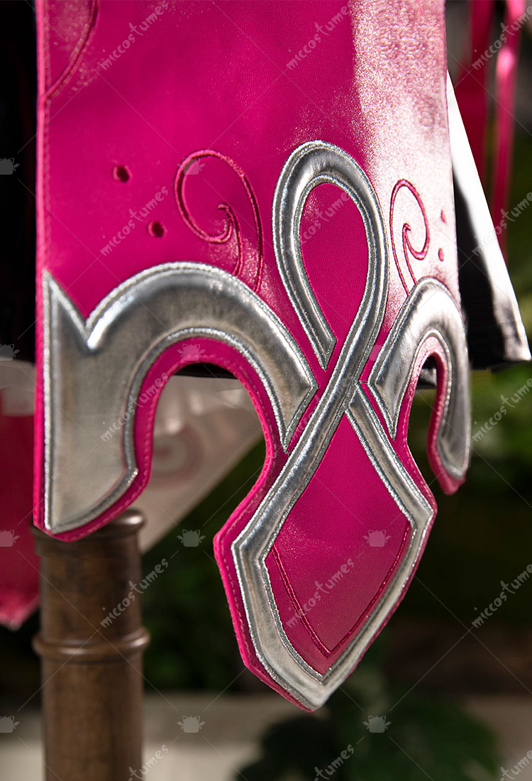 OW Angela Ziegler Pink Mercy Skin Cosplay Costume - Jeu Cosplay | Robe ...