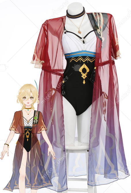 Kaveh Derivative One-Piece Swimsuit - Genshin Impact Bathing Suit with ...