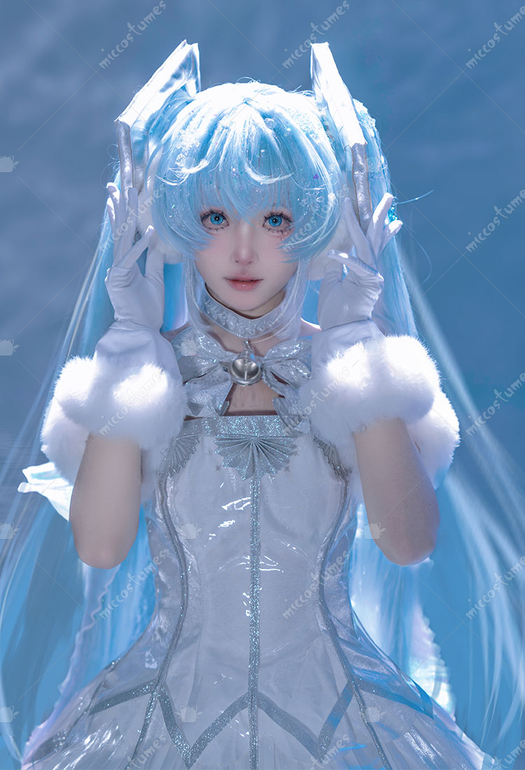 Vocal Symphony Series Cosplay Costume - Dress with TPU skirt and gloves ...