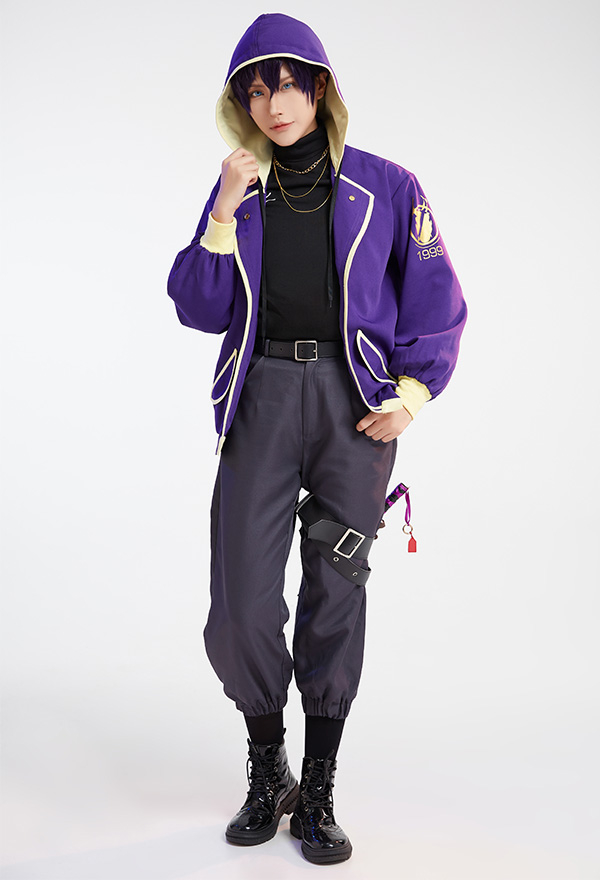 Mujer Traje - Virtual YouTuber Shxtou Shoto Costume de Cosplay Chaqueta ...