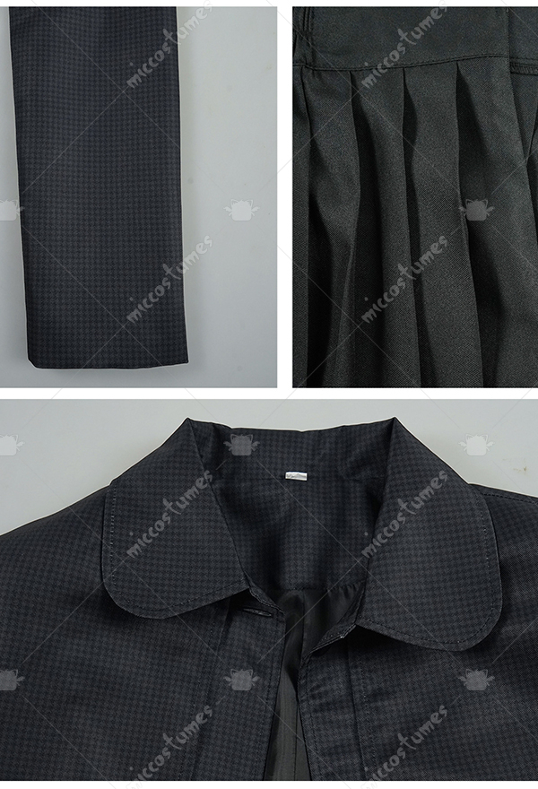 Merlina Addams Cosplay conjunto - Halloween Traje | Cosplay conjunto de ...